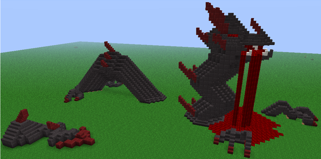 Another Minecraft Dragon by LordMaddie on DeviantArt