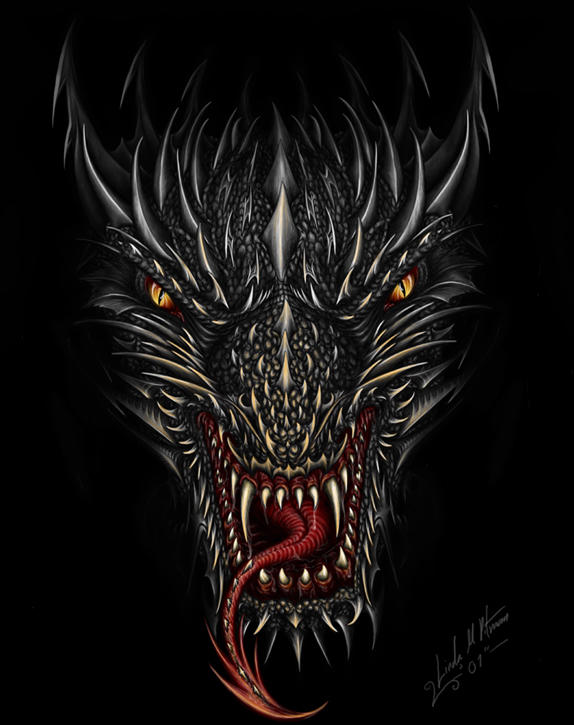 Razor Dragon by Sheblackdragon on DeviantArt