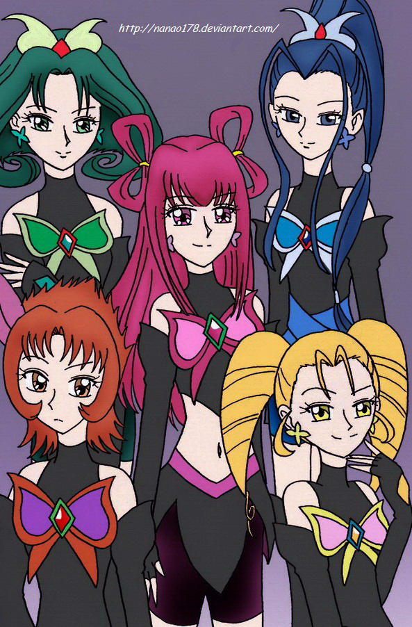 Dark PreCure 5 by Nanao178 on DeviantArt