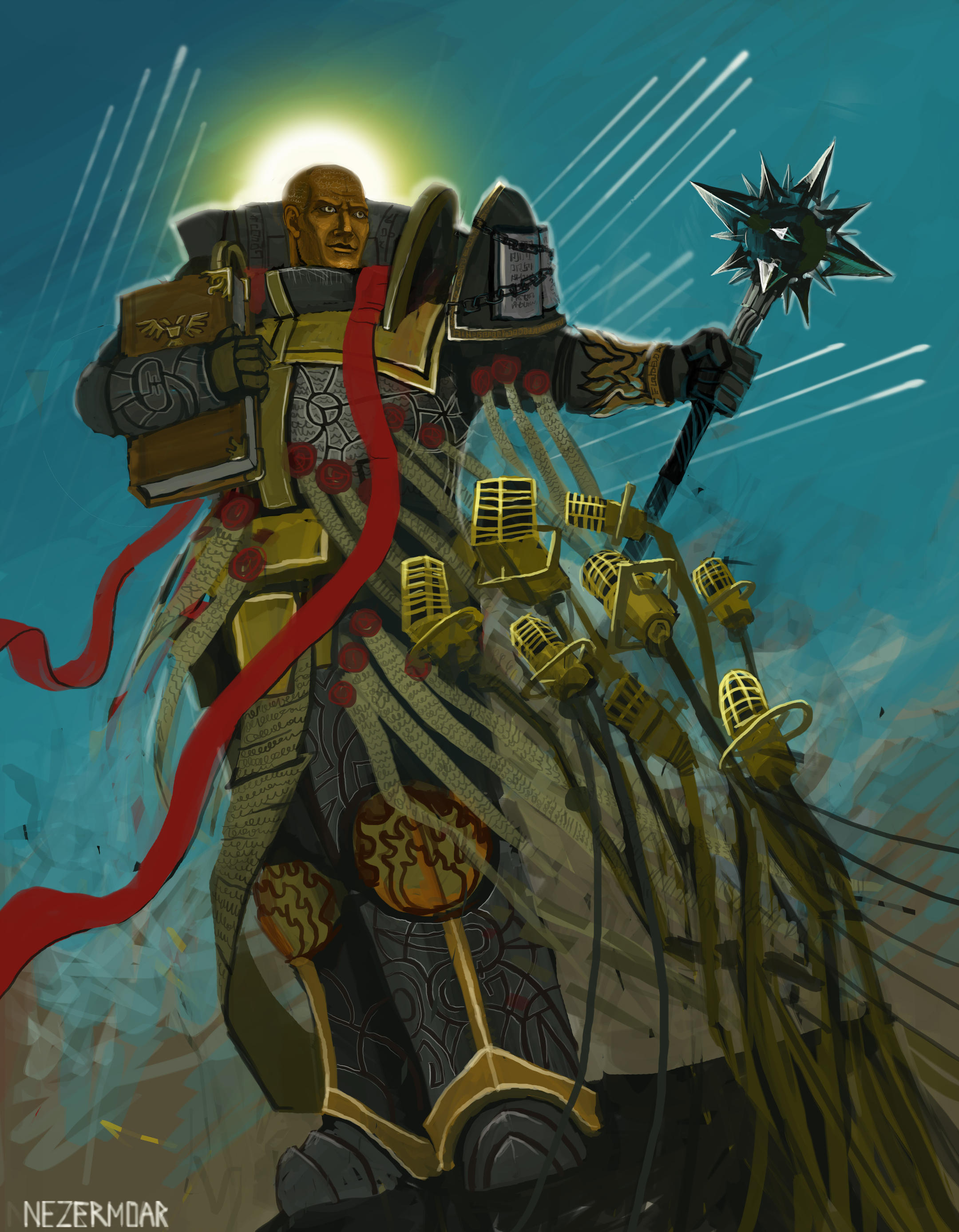 LORGAR PRIMARCH OF THE WORD BEARERS by Nezermoar : r/ImaginaryWarhammer