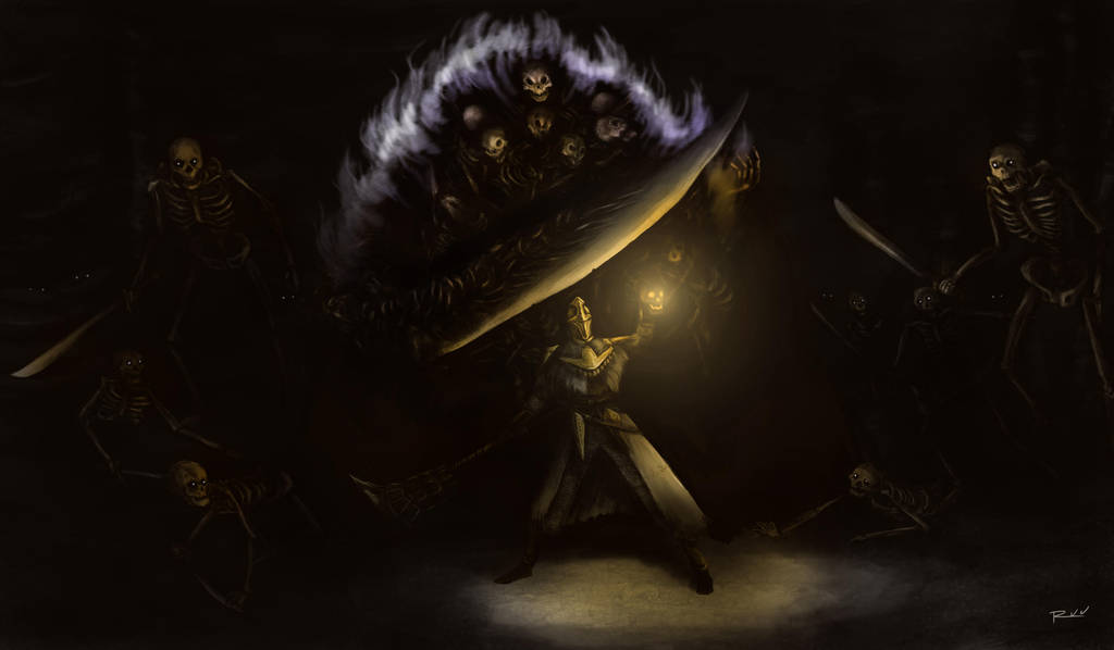 Dark Souls - Gravelord Nito by OniRuu on DeviantArt