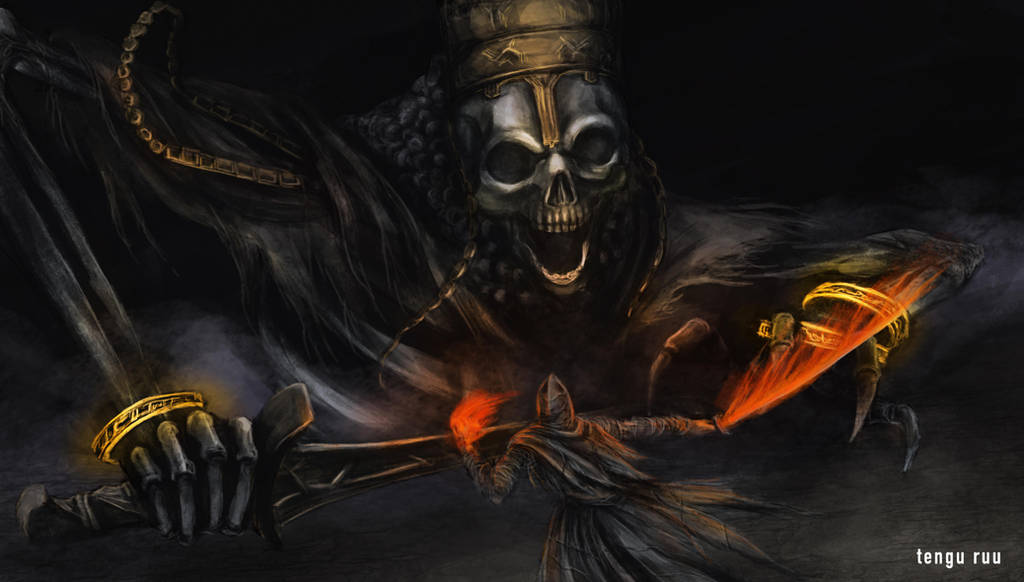 Dark Souls 3 - High Lord Wolnir by OniRuu on DeviantArt