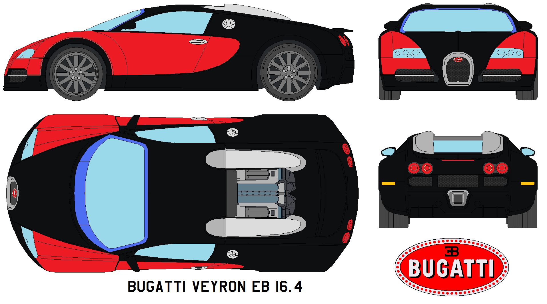 Bugatti Veyron EB 16.4 by bagera3005 on DeviantArt