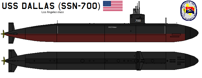 USS Dallas SSN-700 LA class by bagera3005 on DeviantArt