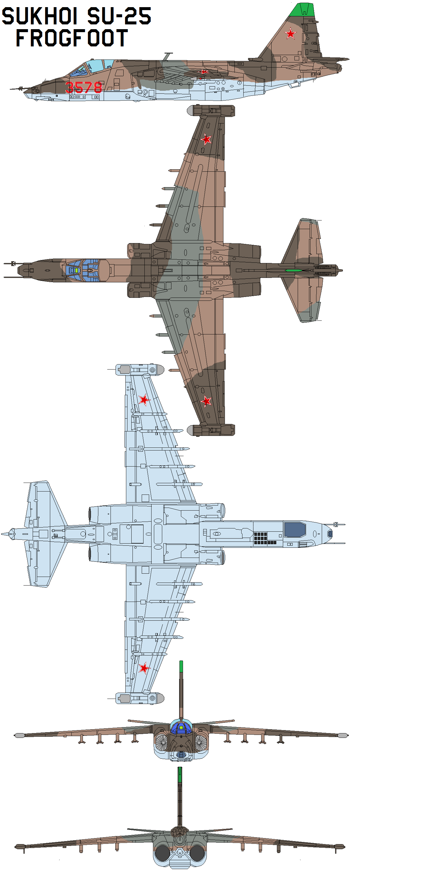Sukhoi Su-25 Frogfoot by bagera3005 on DeviantArt