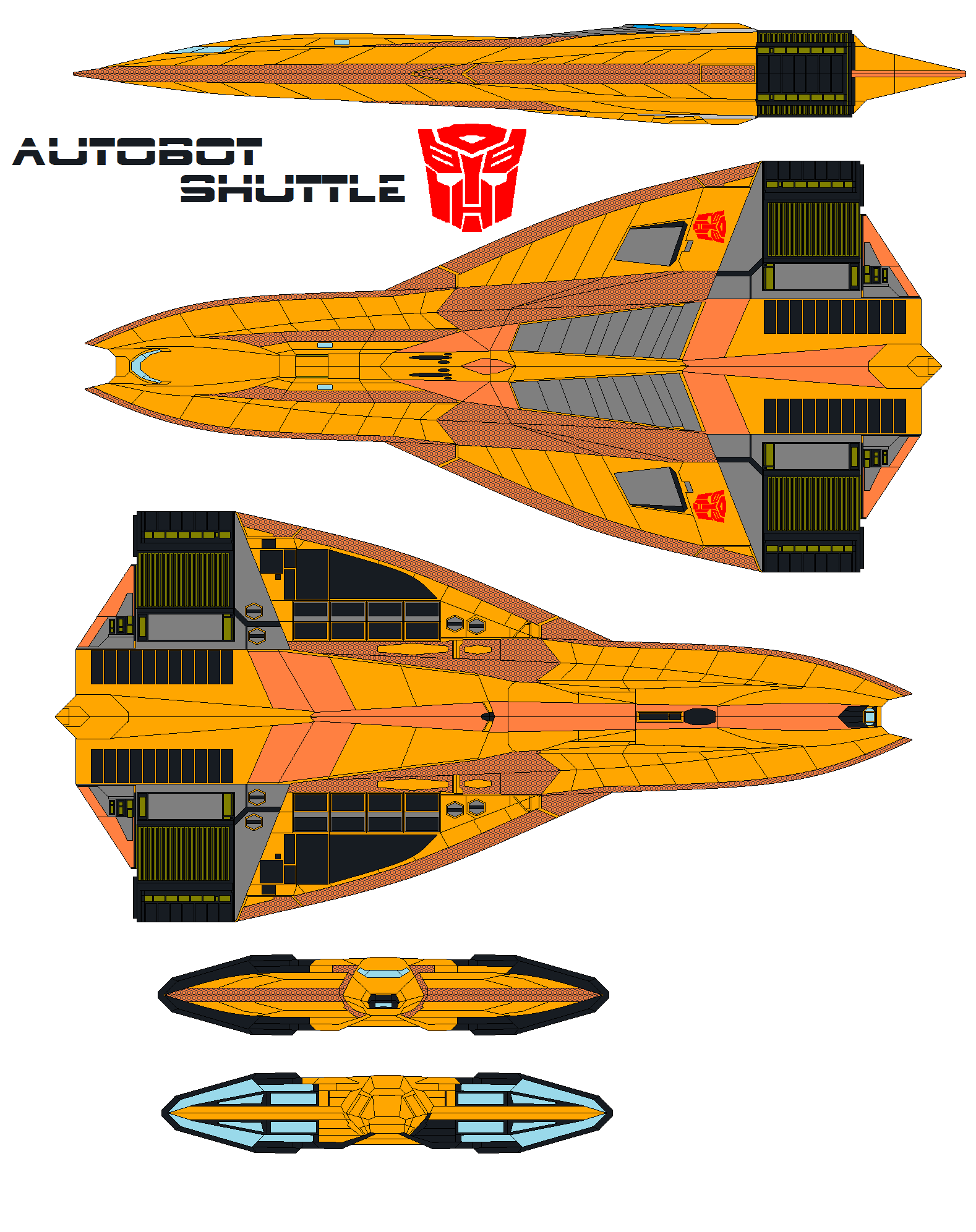 Autobot shuttle by bagera3005 on DeviantArt