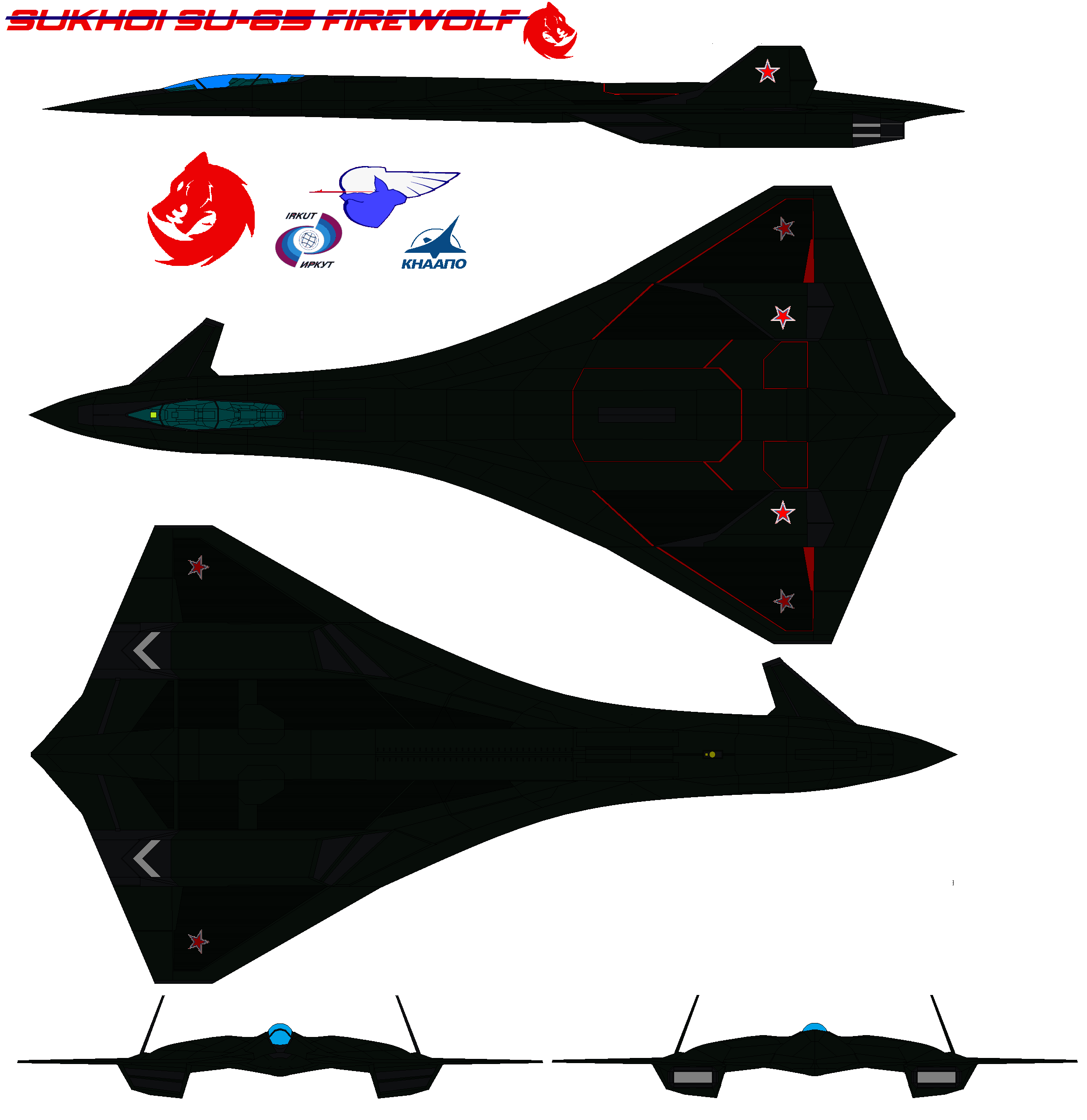 Sukhoi SU-60 firefox by bagera3005 on DeviantArt