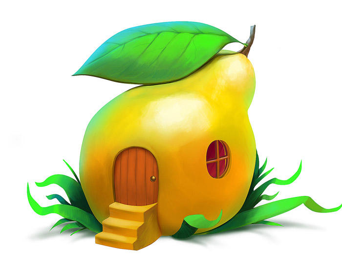 Fruit-house by ValeraPosmitniy on DeviantArt