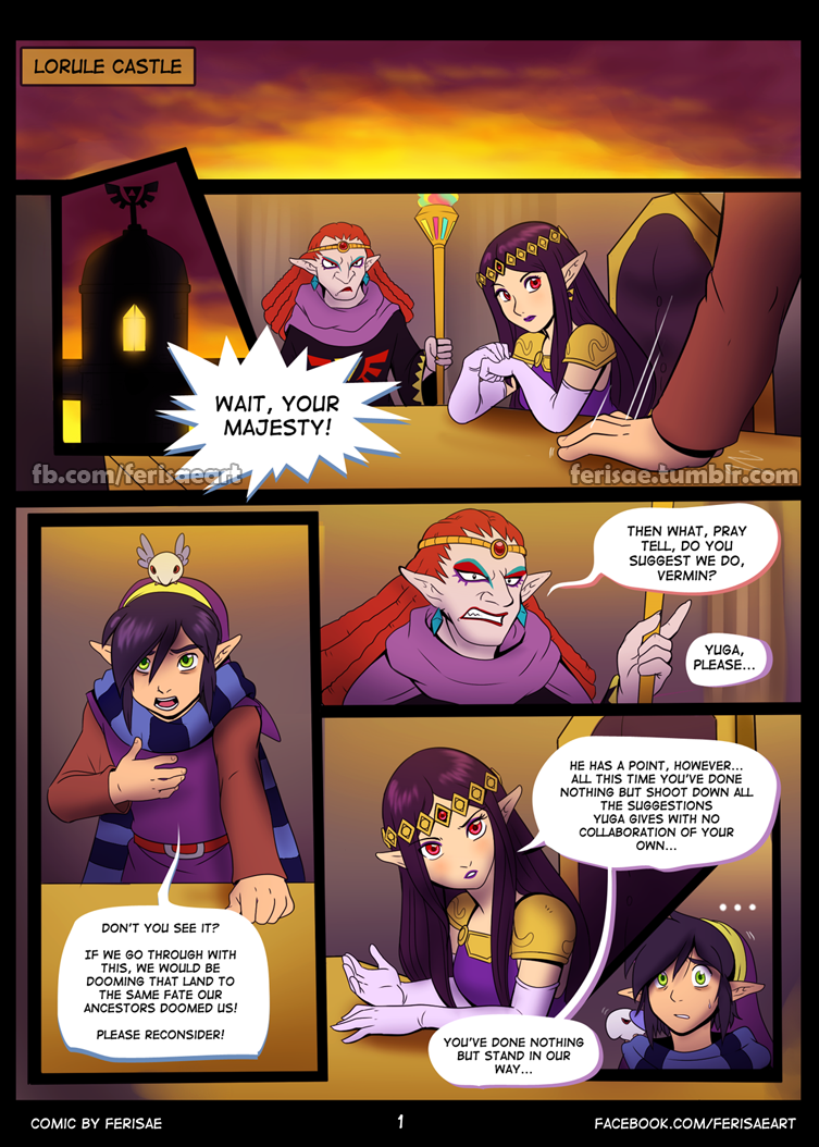 Zelda Comic - Ravio Escapes 1 by Ferisae on DeviantArt