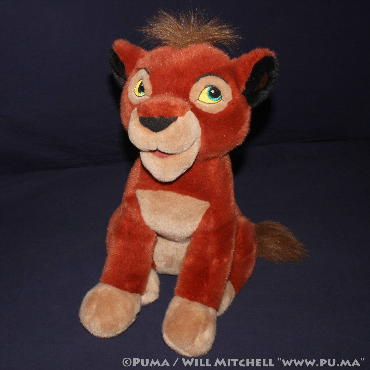 Kovu plush from Disneystore Frankfurt, Germany by dapumakat on DeviantArt