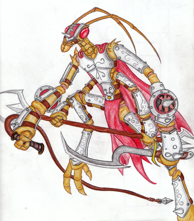 Thri-Kreen by Wanton-Groove on DeviantArt