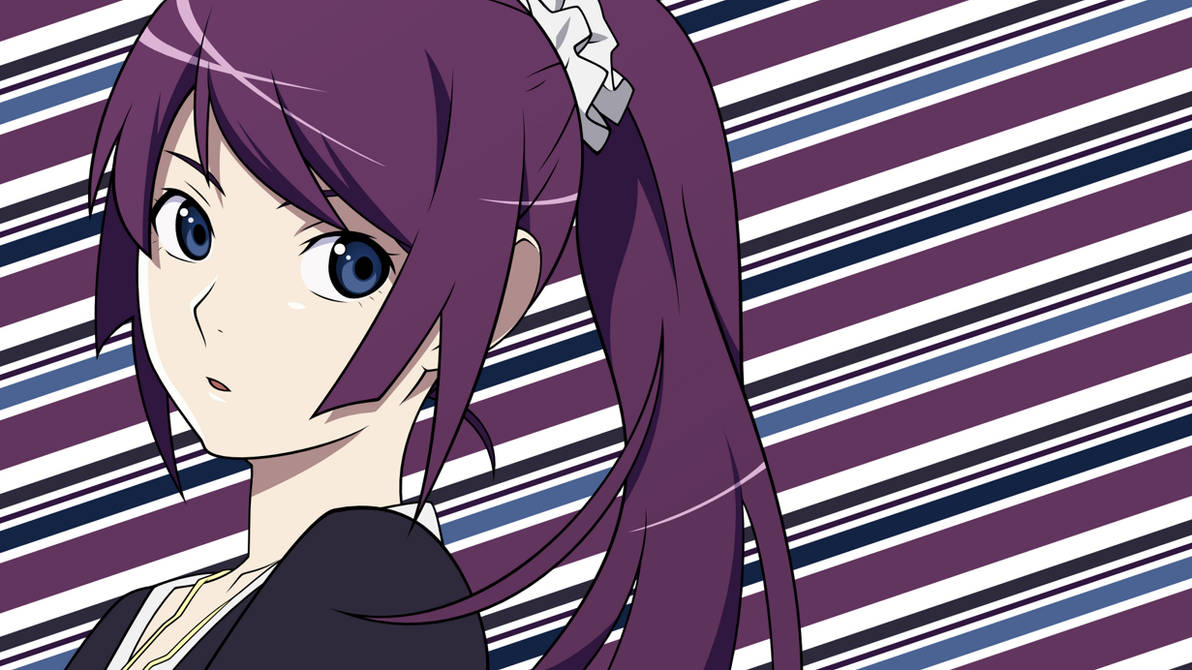 Senjougahara Hitagi Wallpaper by Dekodere on DeviantArt