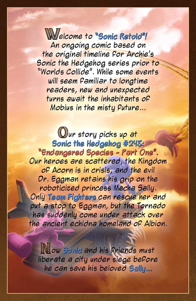 SONIC RETOLD - Issue 1 cover by glitcher on DeviantArt