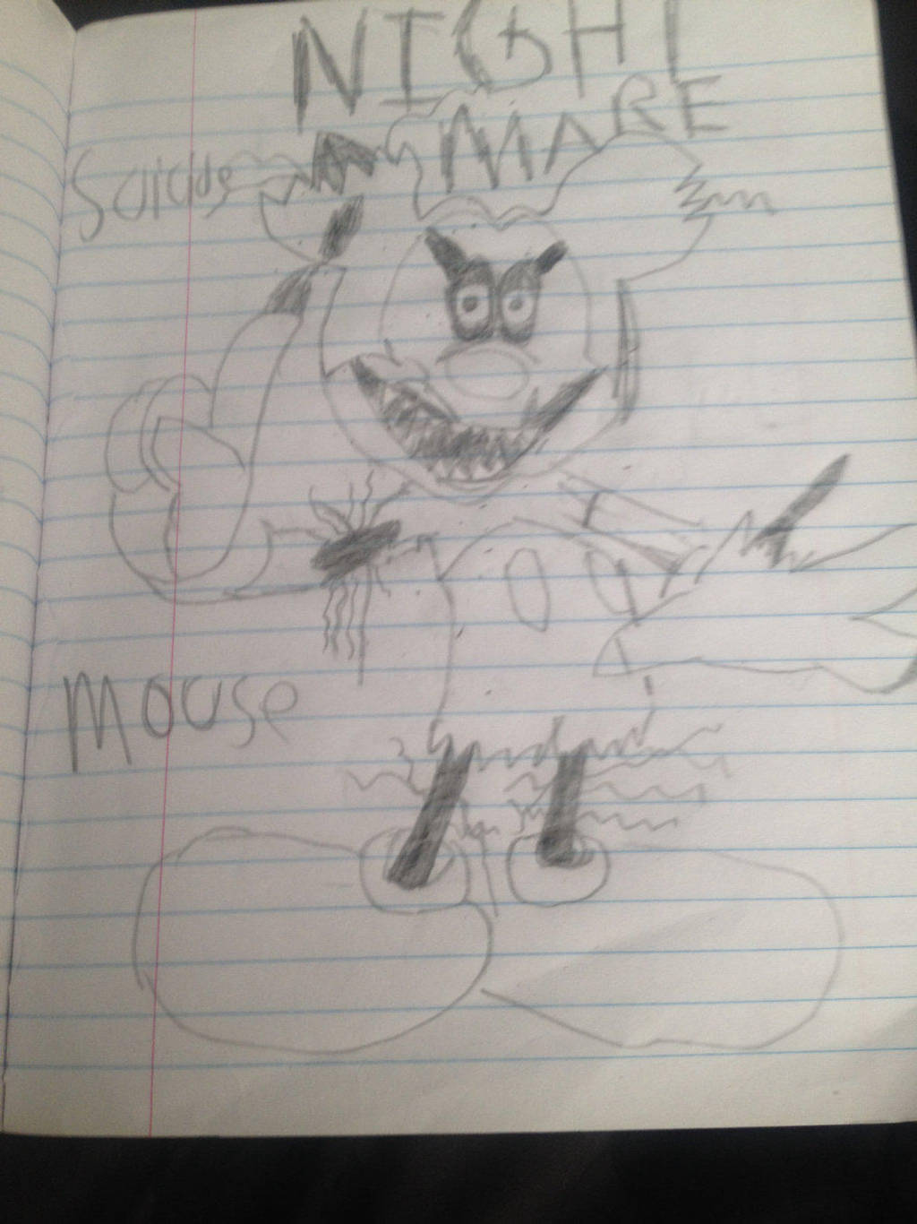 Nightmare suicide mouse by Suicidemouseavi on DeviantArt