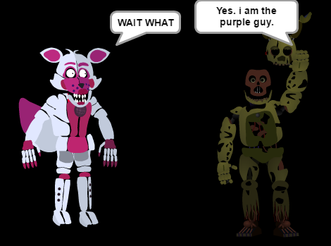 (FNAF SL ART) Funtime Foxy meets Springtrap by undertalelover34 on ...