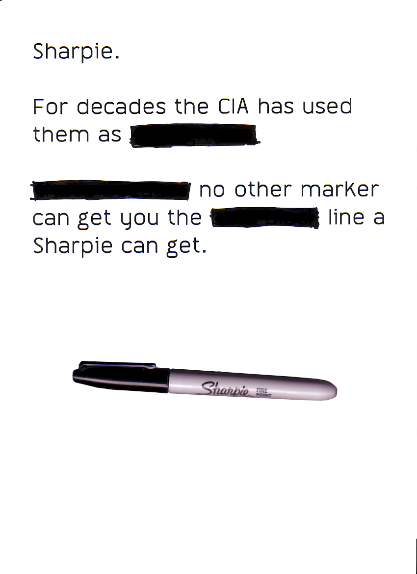 Sharpie Ad by Kira91 on DeviantArt