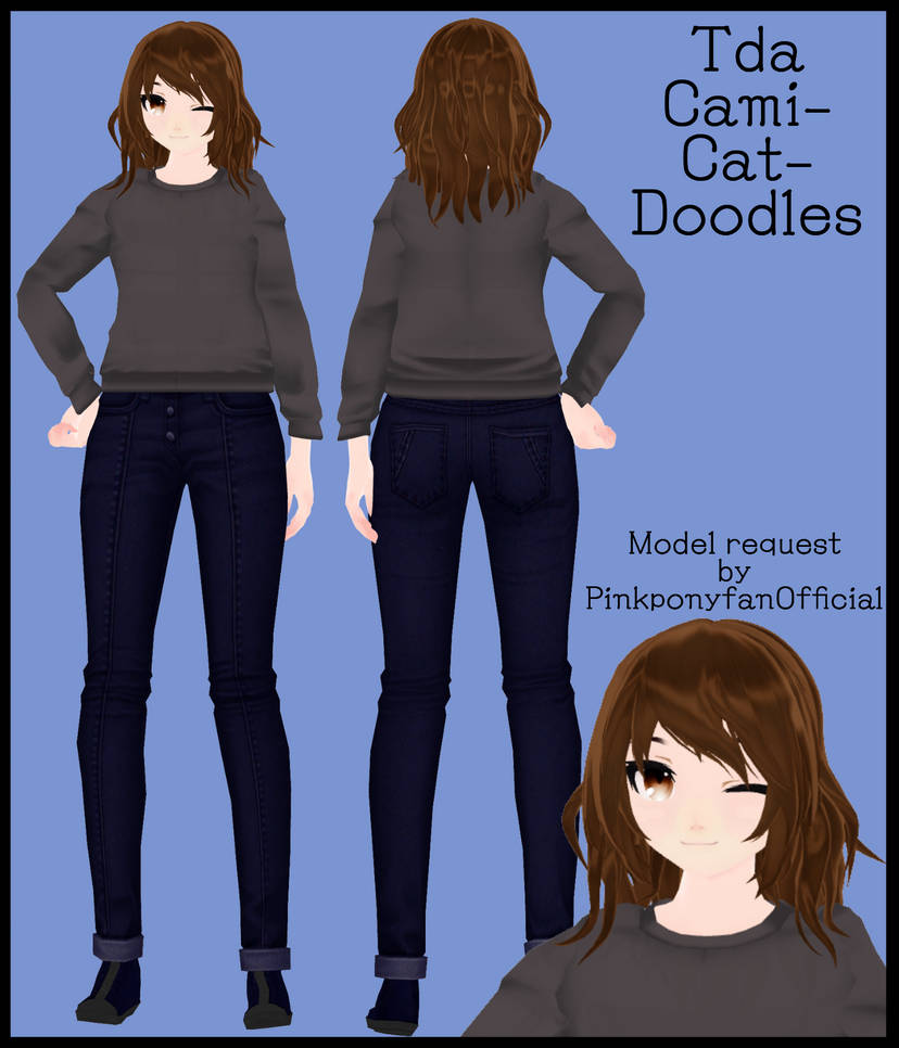 [MMD | Request] Tda Cami-Cat-Doodles Model DL by EllaisaLoser on DeviantArt