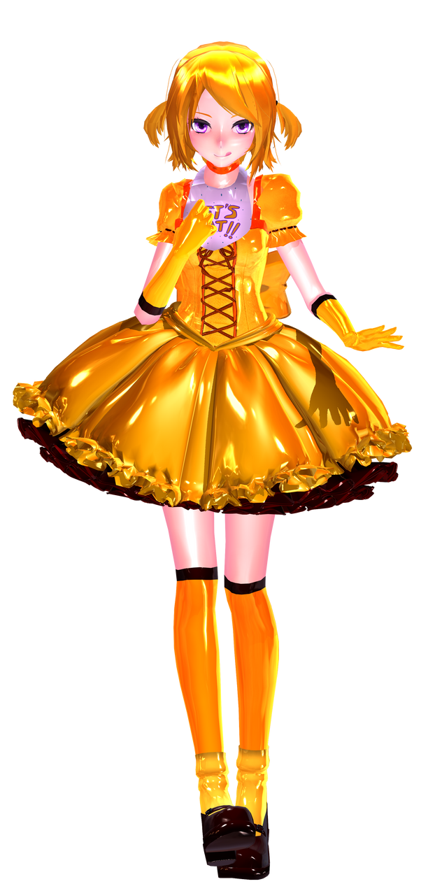 [MMD-FNAF] Human Chica by YumiShimoda on DeviantArt