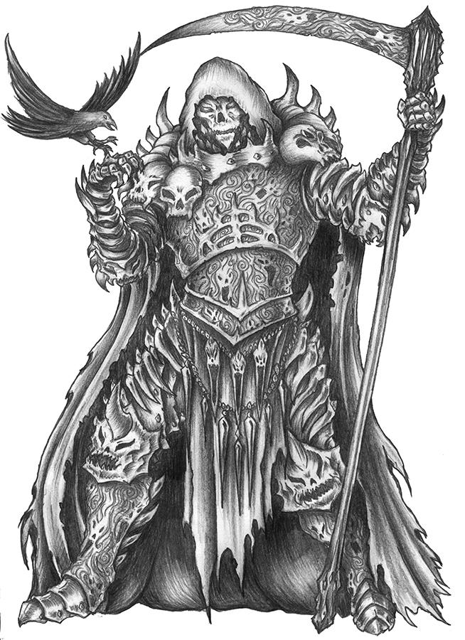 [COMMISSION] Vausk - Tweaked Denieran Death Cleric by s0ulafein on ...