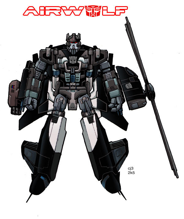 airwolf as a transformer by lordsmiley on DeviantArt