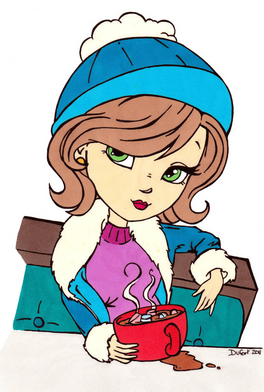 Hot Cocoa by JadeDragonne on DeviantArt