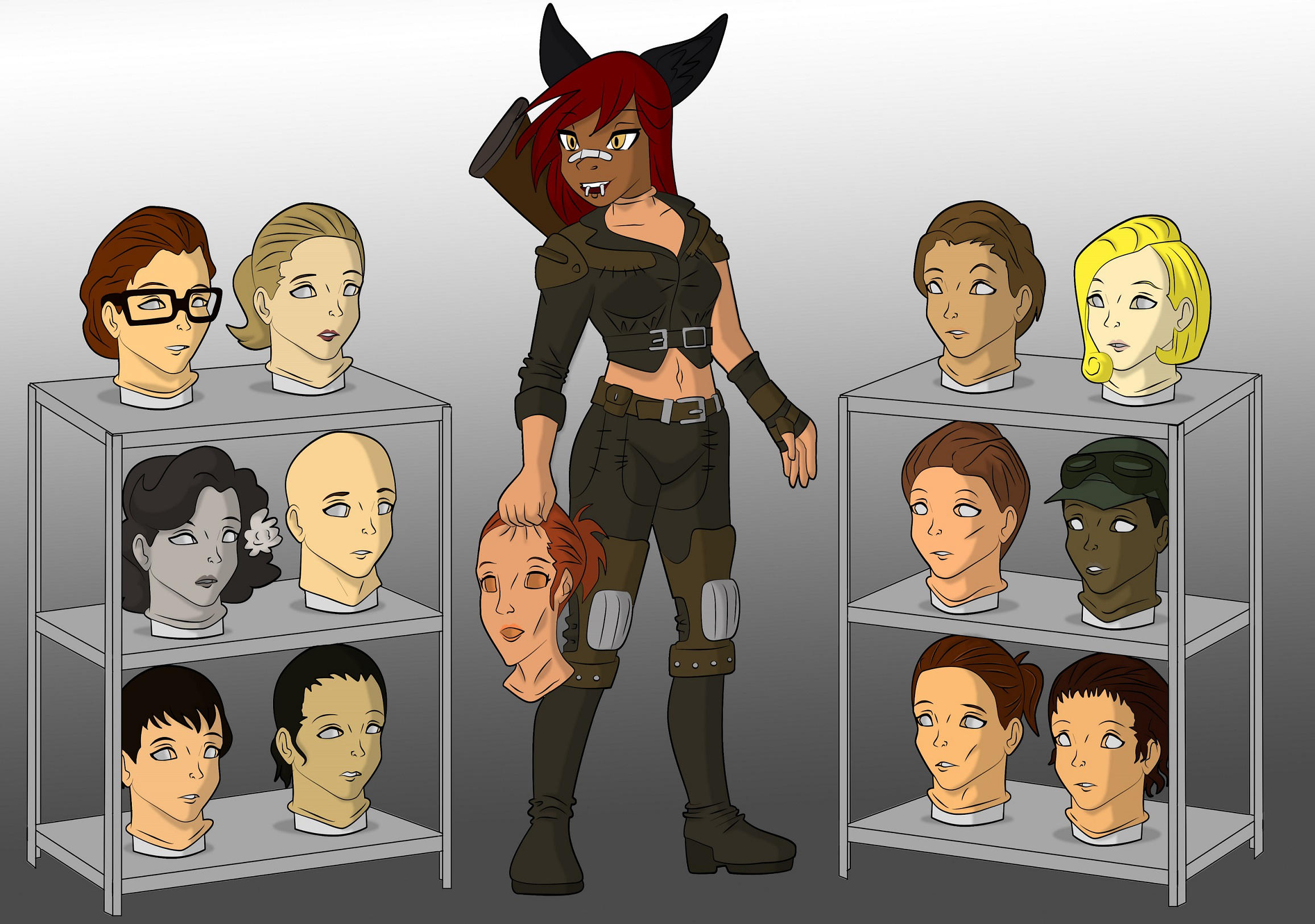 Devon And Fallout Girls Disguises By Vytz On Deviantart
