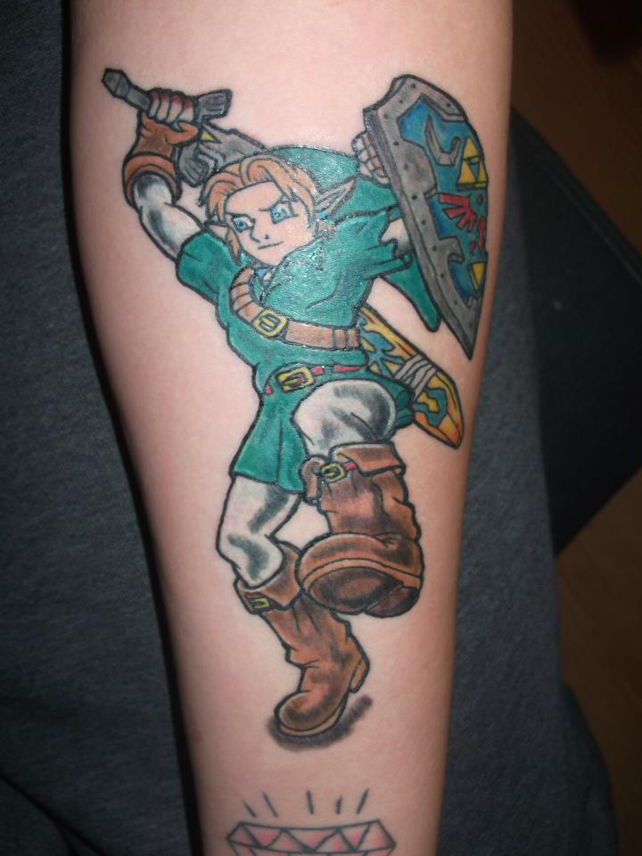 New tattoo, Because I love Link by daniellamariee44 on DeviantArt