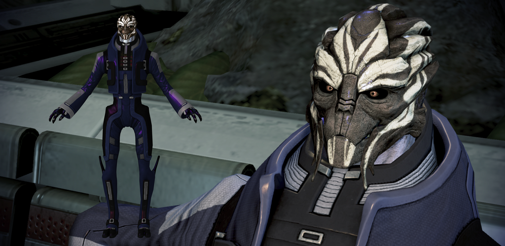General Oraka From Mass Effect 3 For Xnalara By Melllin On Deviantart