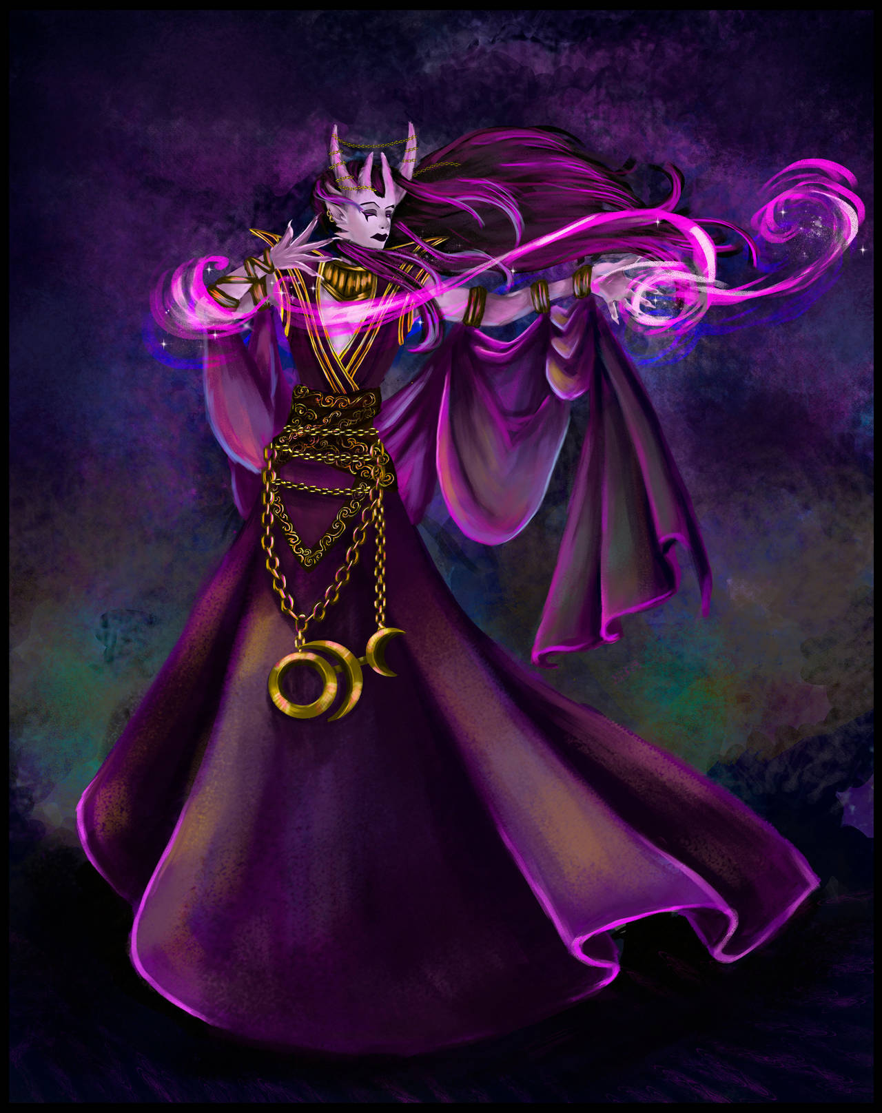 Denon Slaanesh by SaffinDrakosh on DeviantArt
