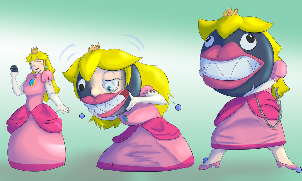 Super mario month - Chain Chomp by DustyError on DeviantArt