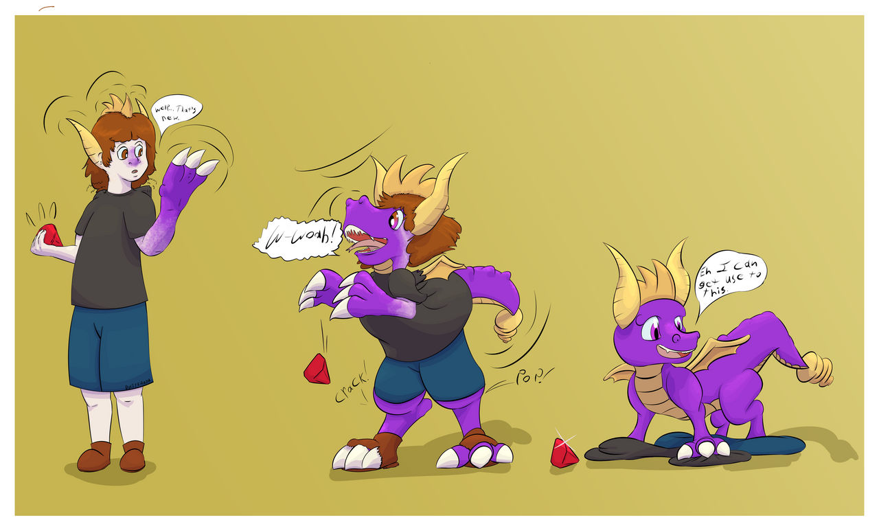 Spyro - TF gachapon by DustyError on DeviantArt