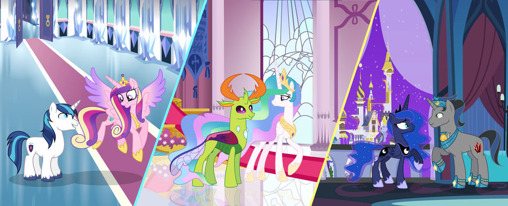 MLP FIH [Next Gen] Royal couples by VelveagicSentryYT on DeviantArt