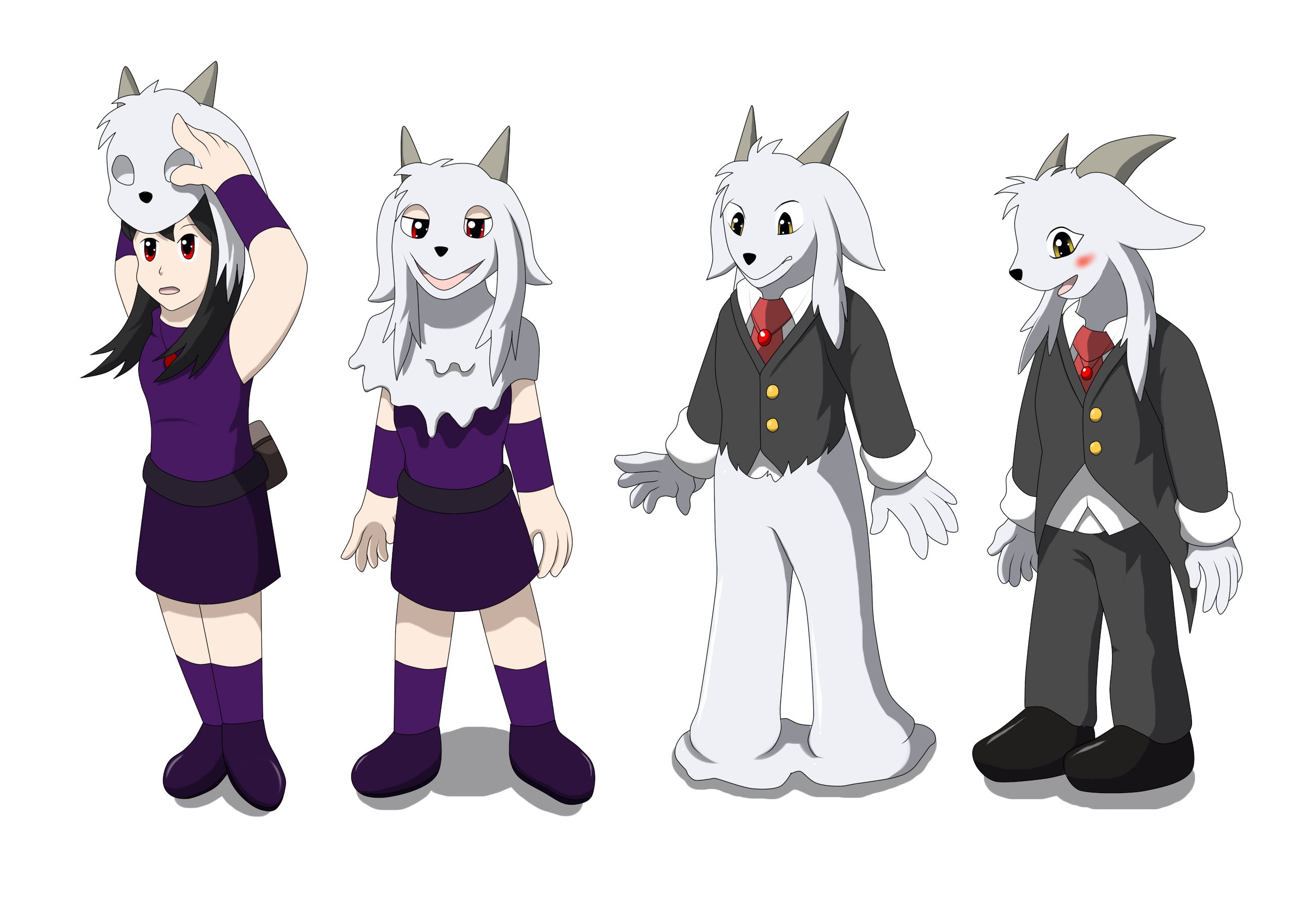 [Butler/Suiting/Slime/TGTF/Anthro] A New Butler (Anthro Goat TF TG) by ...