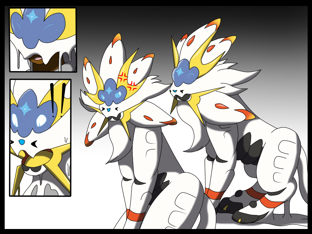 Solgaleo Cloning TF Goo Pt 2 by Avianine on DeviantArt