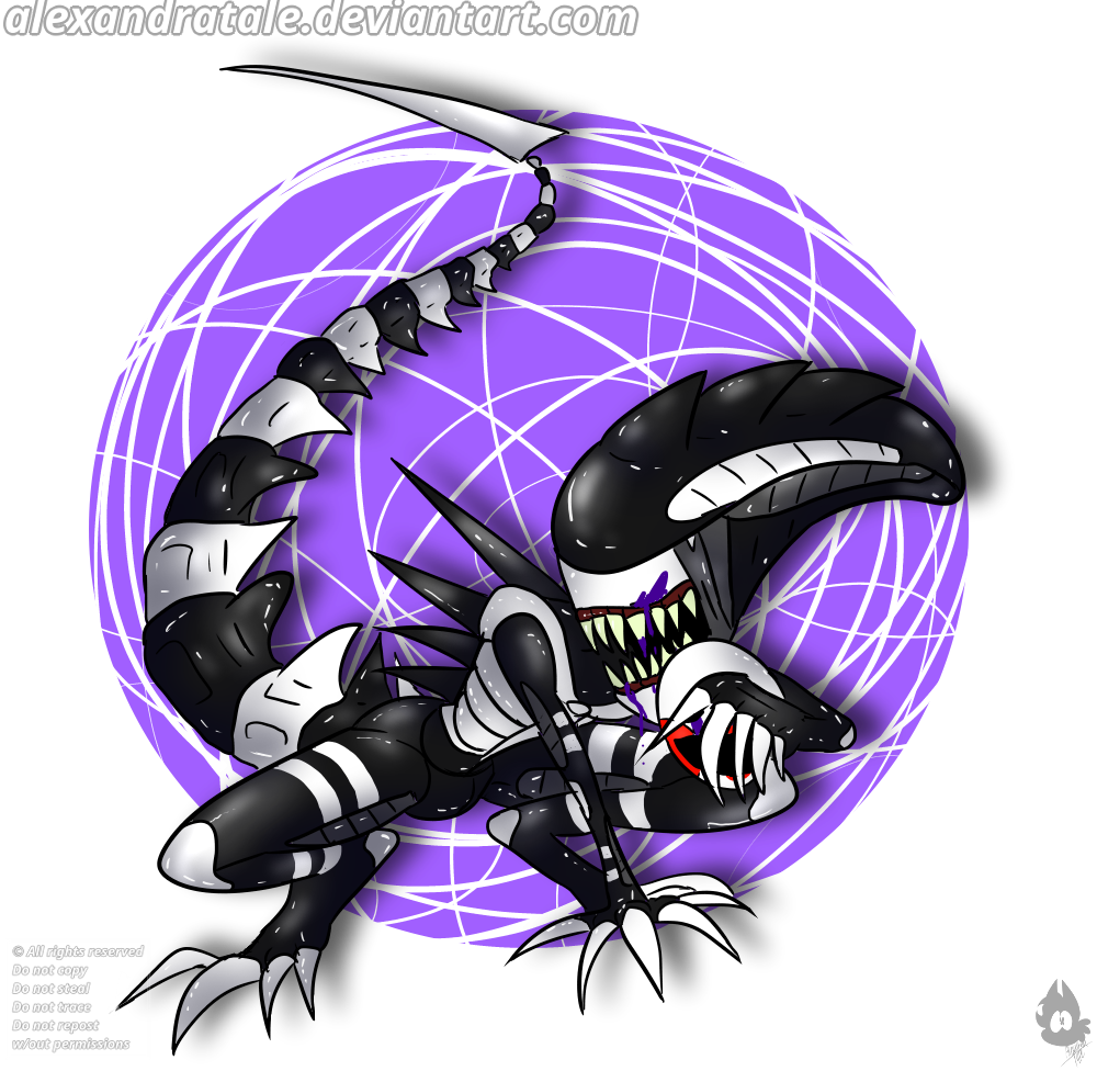 Xenomorphs by AlexandraToons on DeviantArt