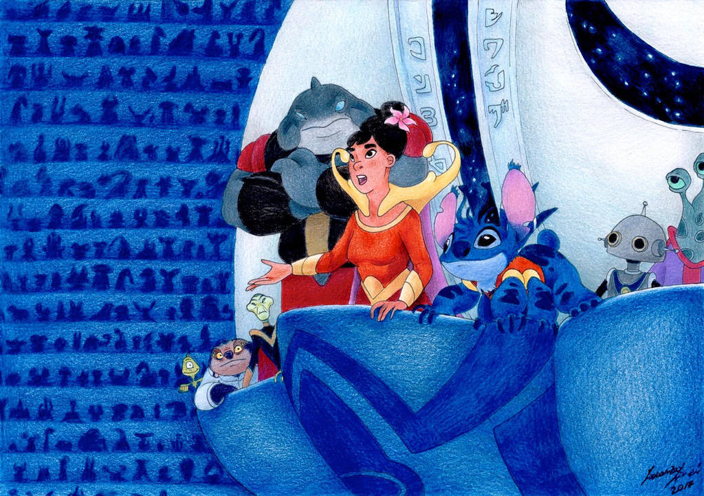 Lilo at the Galactic Federation - Disney Contest by LorenzoLivrieri on ...