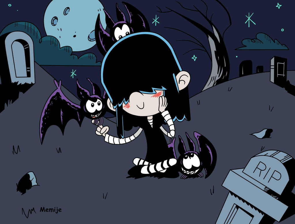 Lucy Loud And Fangs by Memije on DeviantArt