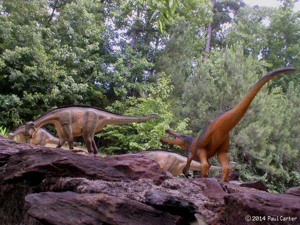 Suchomimus and Nigersaurus by Carnosaur on DeviantArt