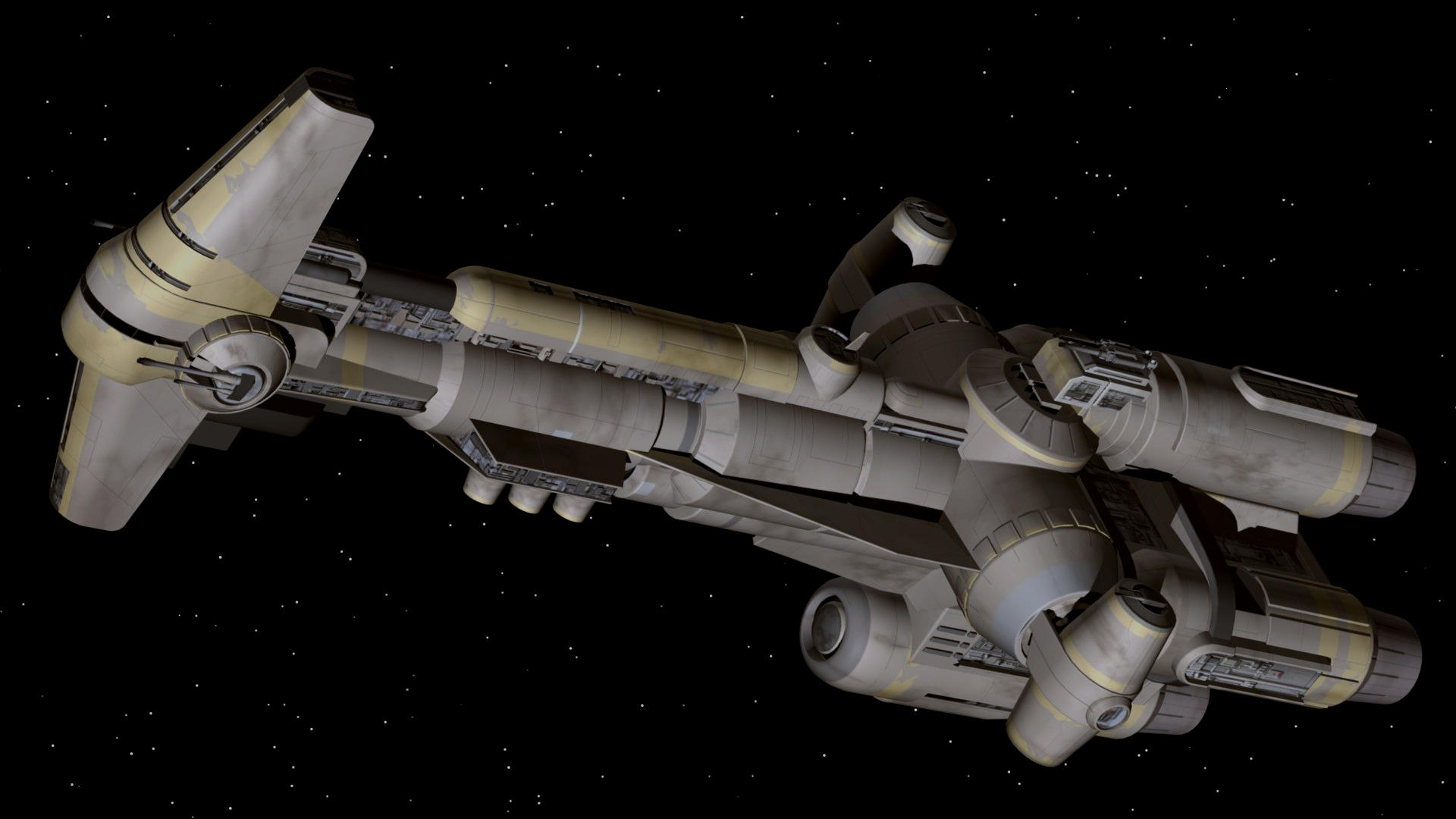 Hammerhead Corvette WIP by Emigepa on DeviantArt