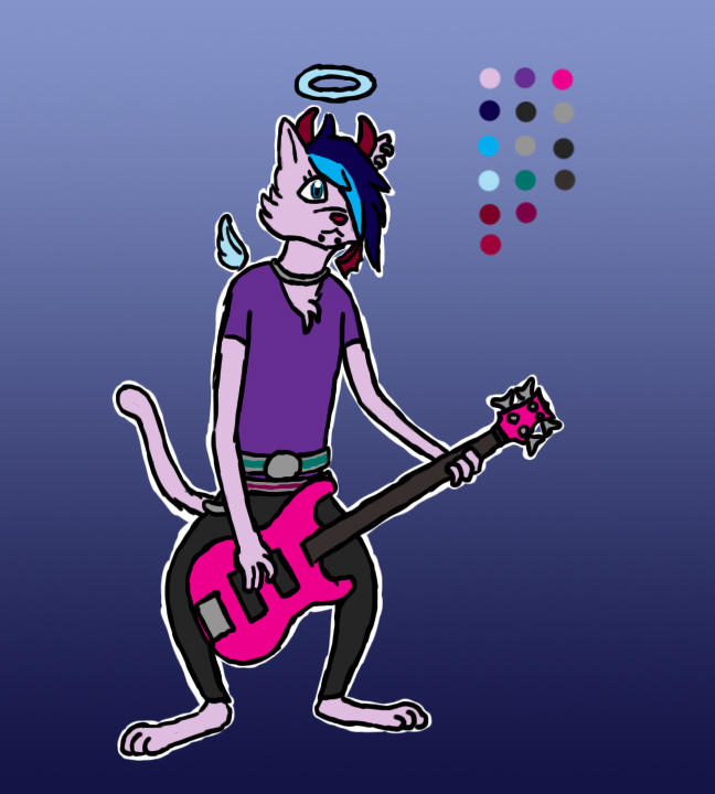 Metal Singer OC by IndieTimber on DeviantArt