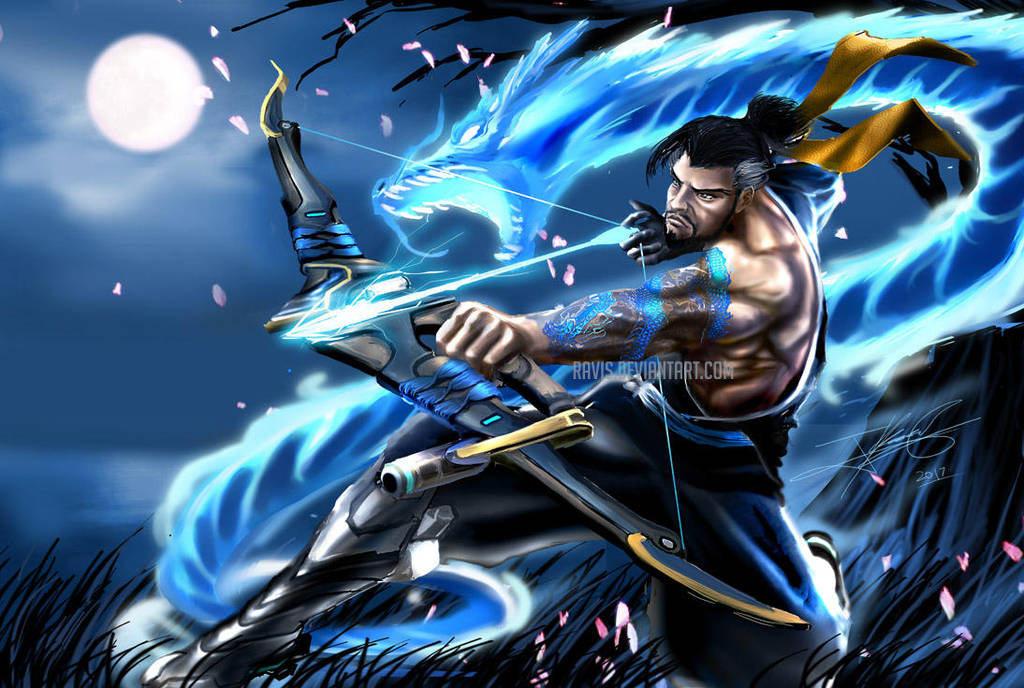 Overwatch: Hanzo, Let the Dragon Consume my foes! by Ravis on DeviantArt