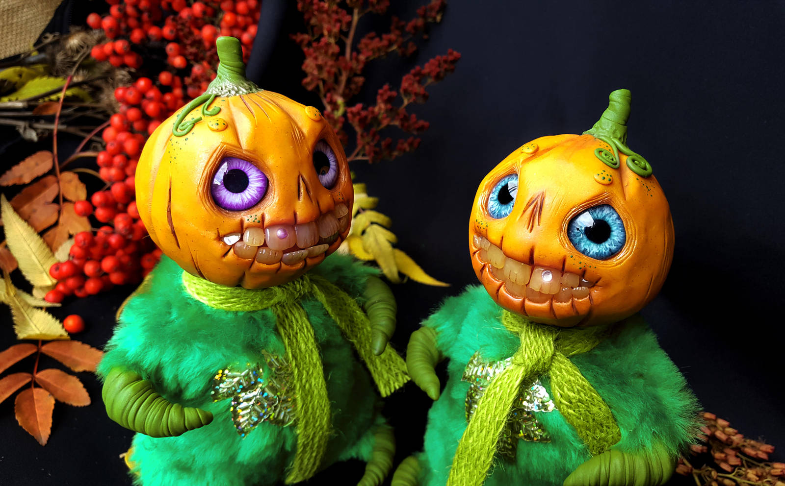 Pumpkin human for Halloween,doll by MelvonAndReine on DeviantArt