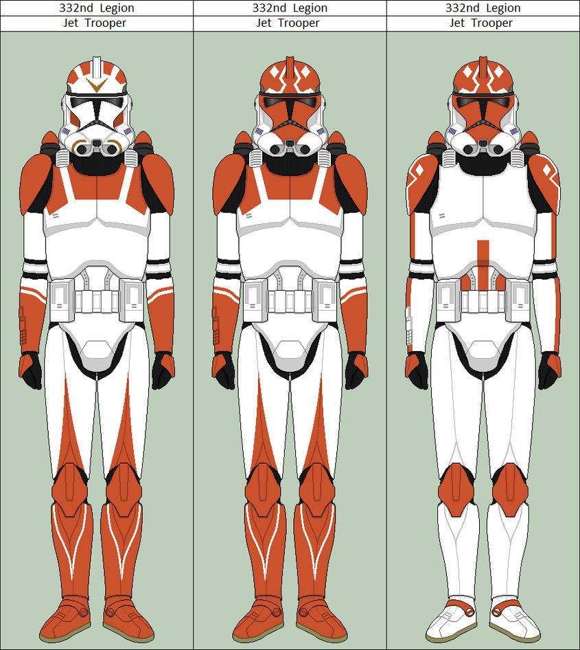 332nd Legion Jet Trooper by vidopro97 on DeviantArt