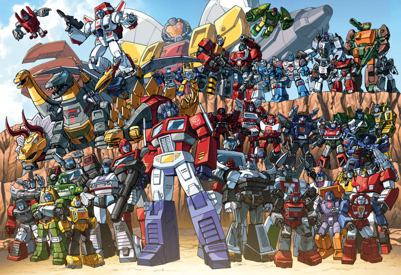 Autobots 85 groupshot by Dan-the-artguy on DeviantArt