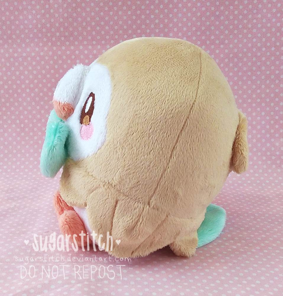 Pokemon: Rowlet by sugarstitch on DeviantArt