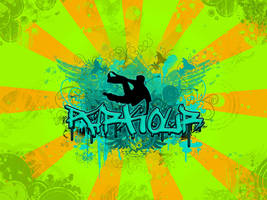 Parkour typography by tokarnia on DeviantArt