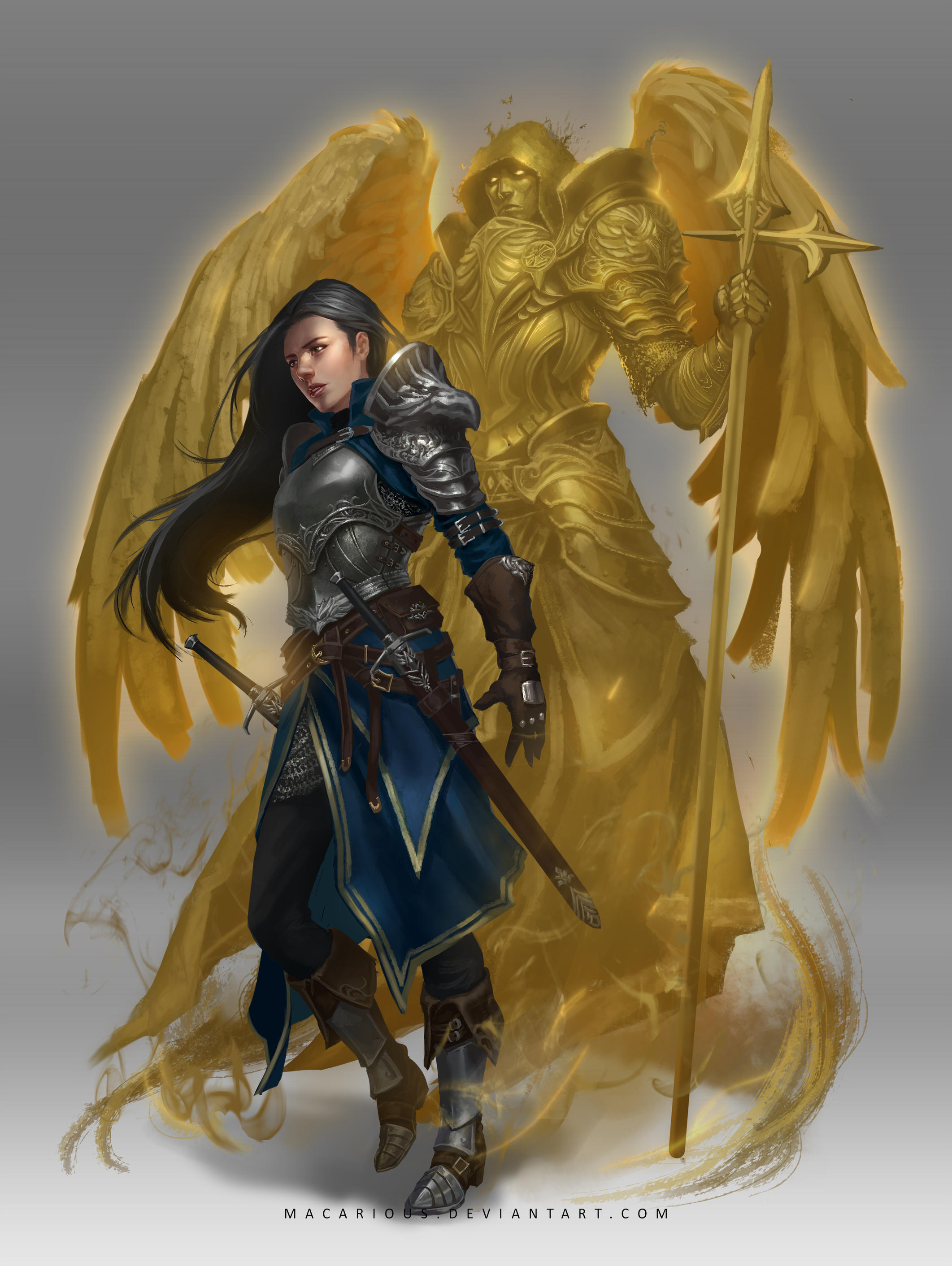 'Holy Warrior : Character Design' by Zefanya Maega, aka Macarious : r ...