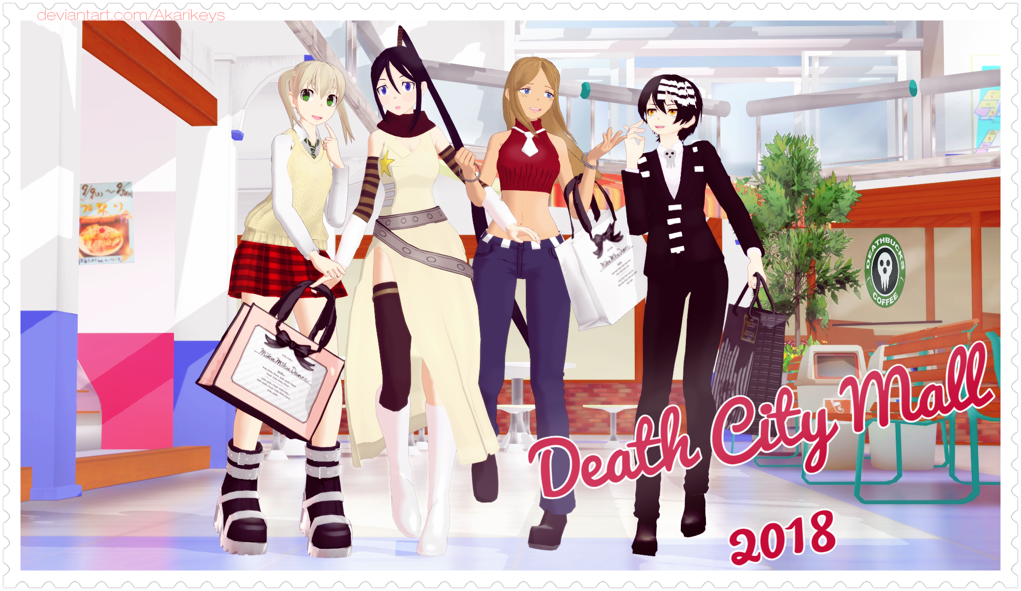 [MMD x SOUL EATER] Death City Mall by AkariKeys on DeviantArt