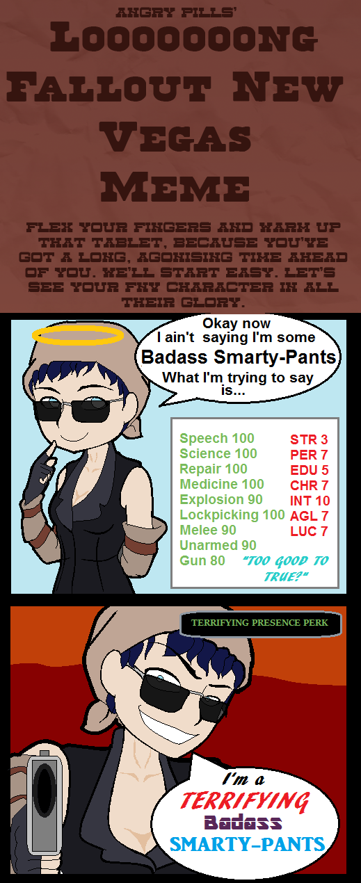Fallout New Vegas MEME Part 1 My Courier by CeeCeeXD on DeviantArt