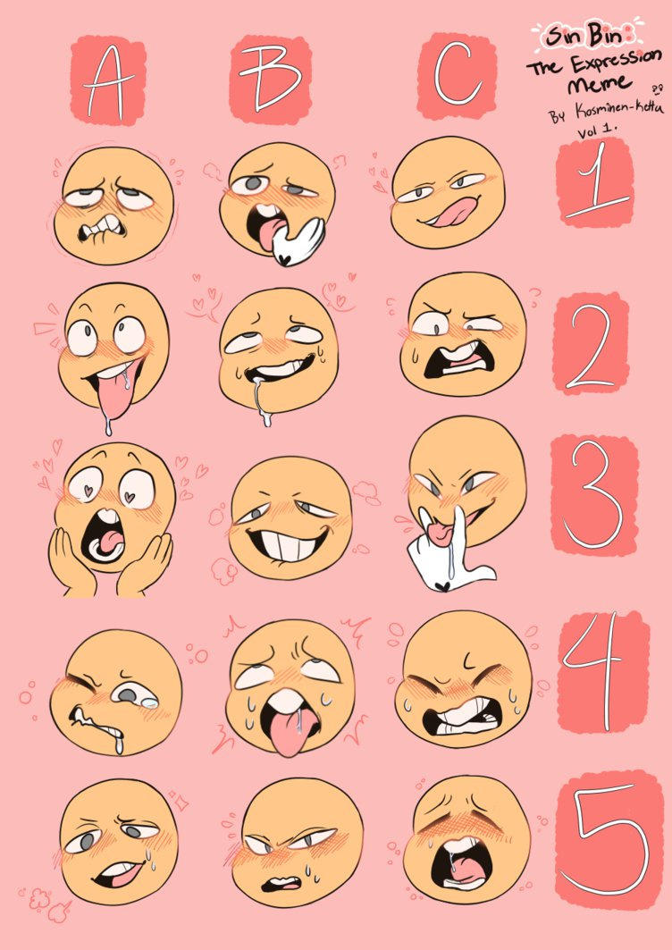 SIn Expression meme by InesTheLostAngel on DeviantArt